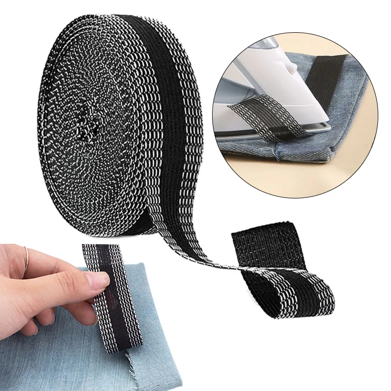 【Ready stock】 Self-Adhesive Pants Paste Iron on Pants Edge Shorten ...