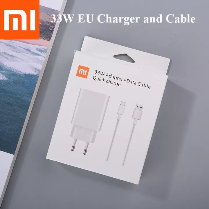 100%Original Xiaomi 33W Type-C Charger Fast Charging Quick Wall Charger ...