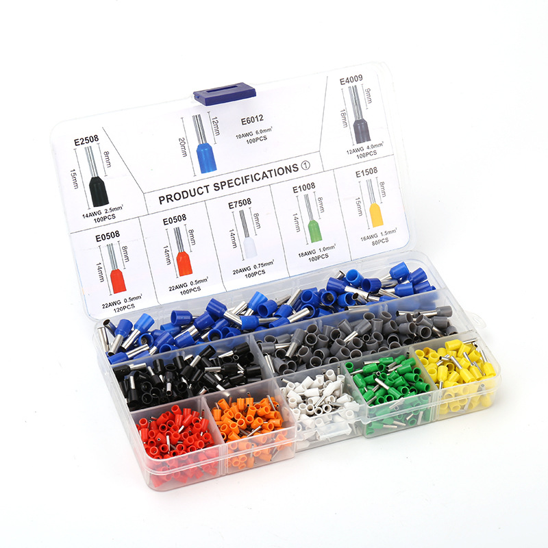 800pcs cold pressing terminal set for box connection terminal ...