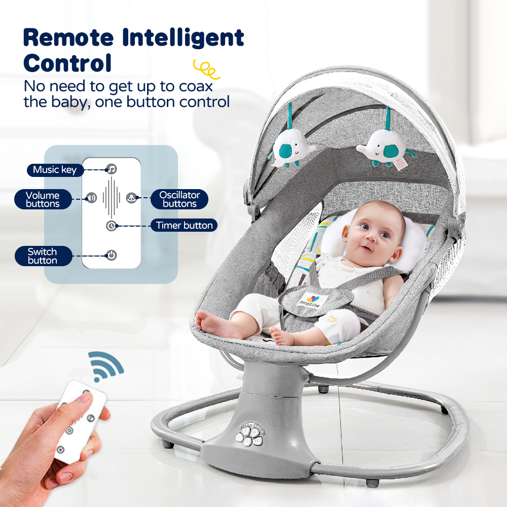 Kiumo Mastela 3IN1 Baby Swing Electric Auto Rocker Bouncer | Ayunan Buaian Bayi Newborn Cradle ...