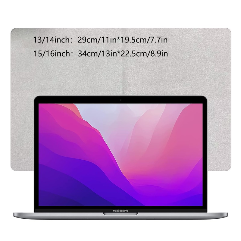 Screen Keyboard Protector Microfiber Cloth Laptop Cover 13Inch for ...