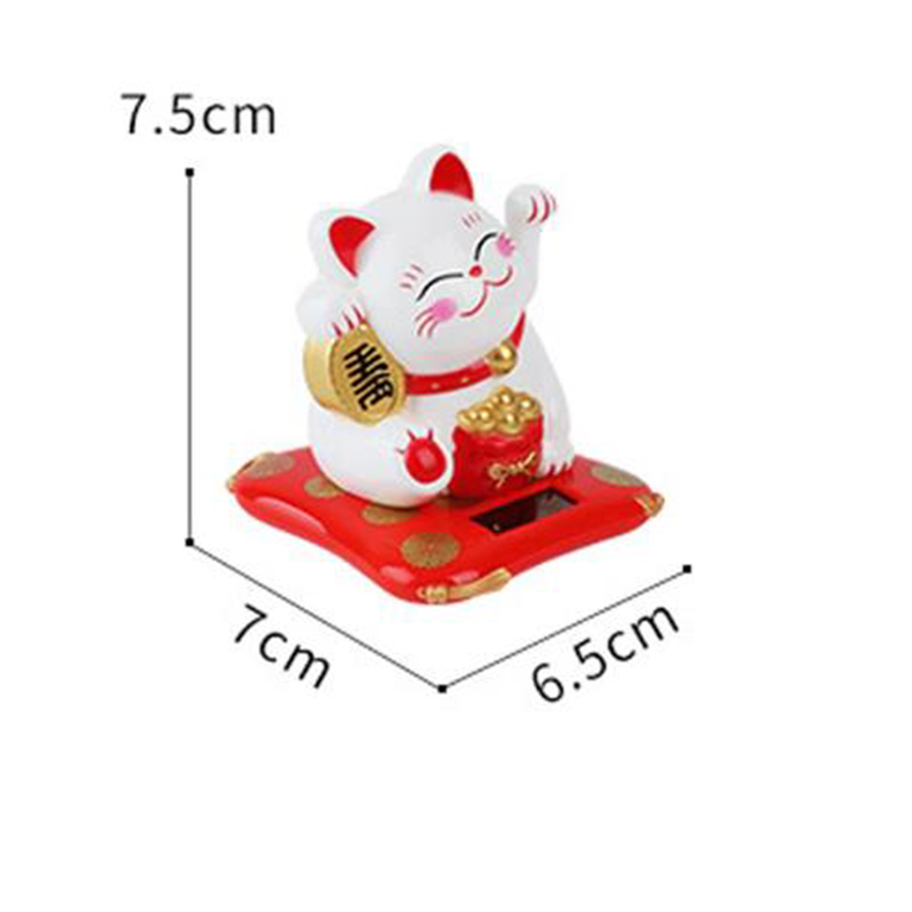Wealth Waving Hand Cat Chinese Lucky Cat Cartoon Ornament Cute Waving ...