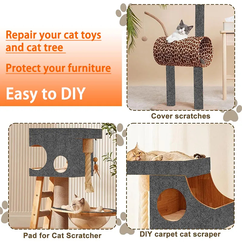 (Local Shipment) 2M/1M Cat Scratching Mat 貓抓板 Anti Cat Scratch Sofa Cat ...