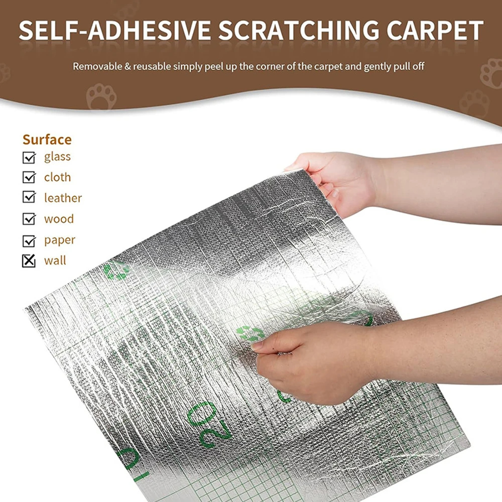 (Local Shipment) 2M/1M Cat Scratching Mat 貓抓板 Anti Cat Scratch Sofa Cat ...