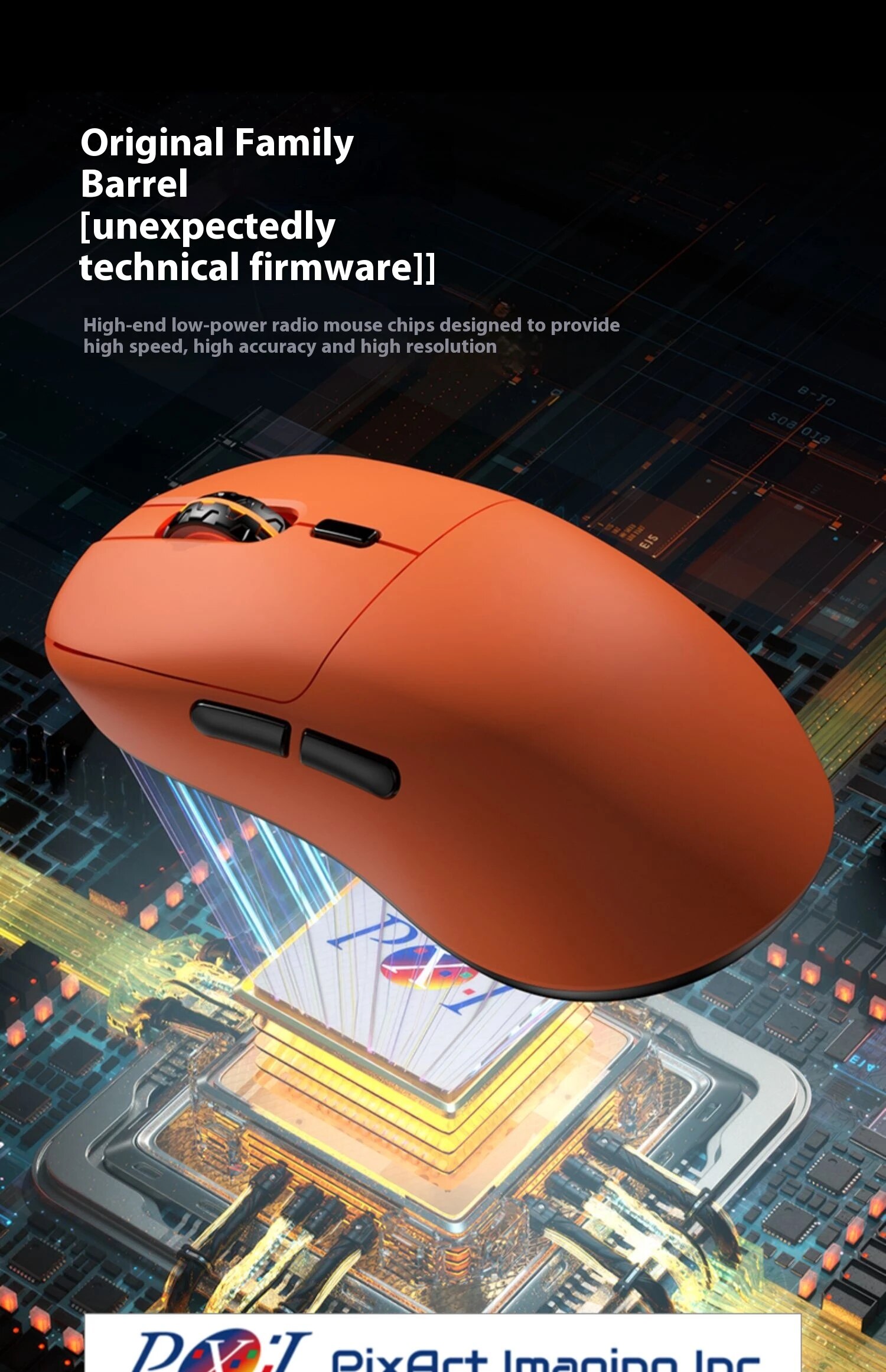New Ironcat GHERO/Ghero Pro 8k Wireless Mouse Dual Mode Paw3395 Sensor ...