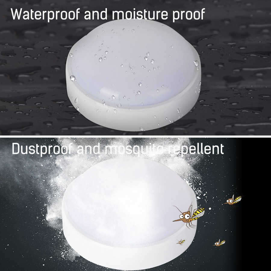 Led Ceiling Light Round Waterproof Moisture-Proof Bathroom Essential ...
