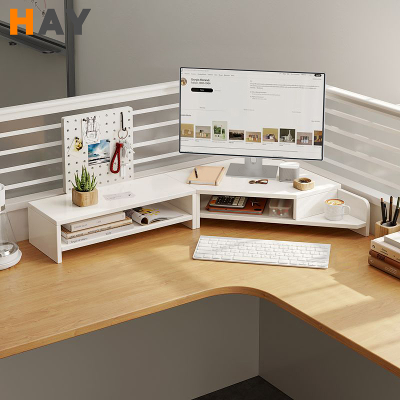 Monitor Stand 1/2 Tier Computer Monitor Screen Shelf Computer Rack ...