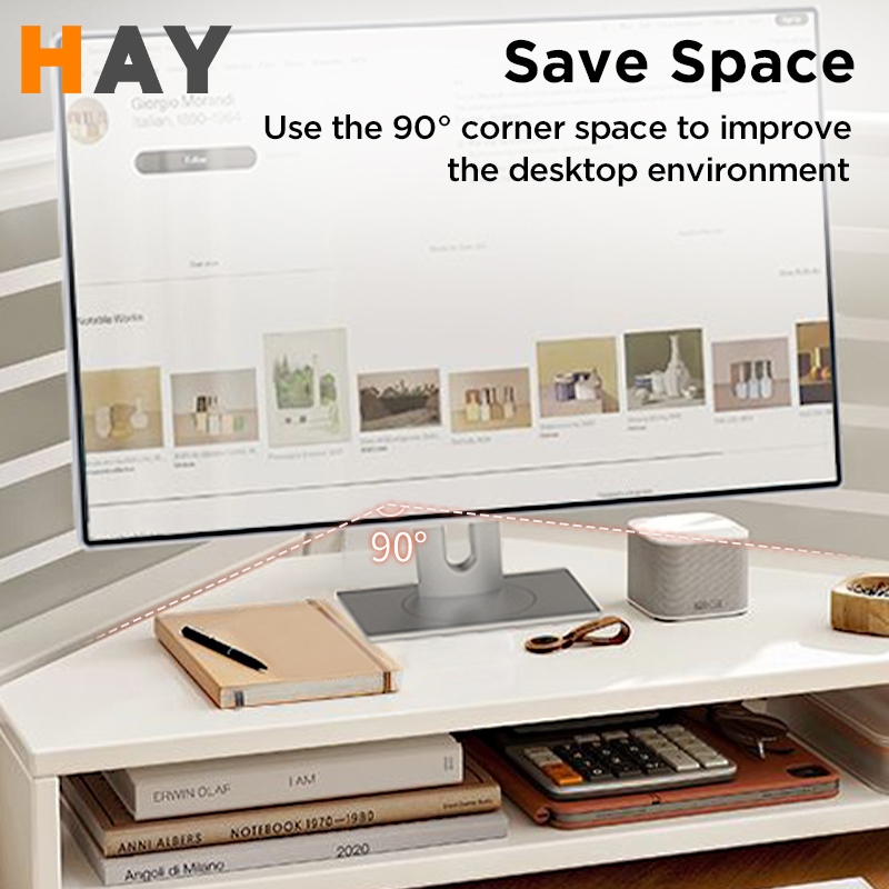 Monitor Stand 1/2 Tier Computer Monitor Screen Shelf Computer Rack ...