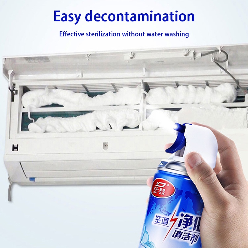 Home Aircond Cleaner Spray Foam Air Conditioner Cleaning Anti Bacterial ...