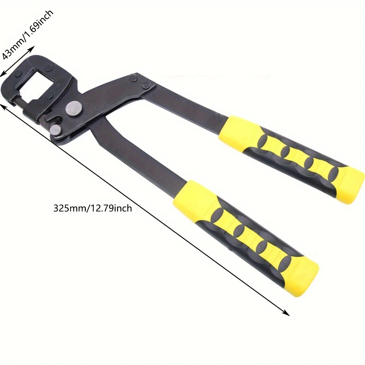 1pc Keel Pliers Punch Lock Stud Crimper Hand Tools Flat Mouth Pliers ...