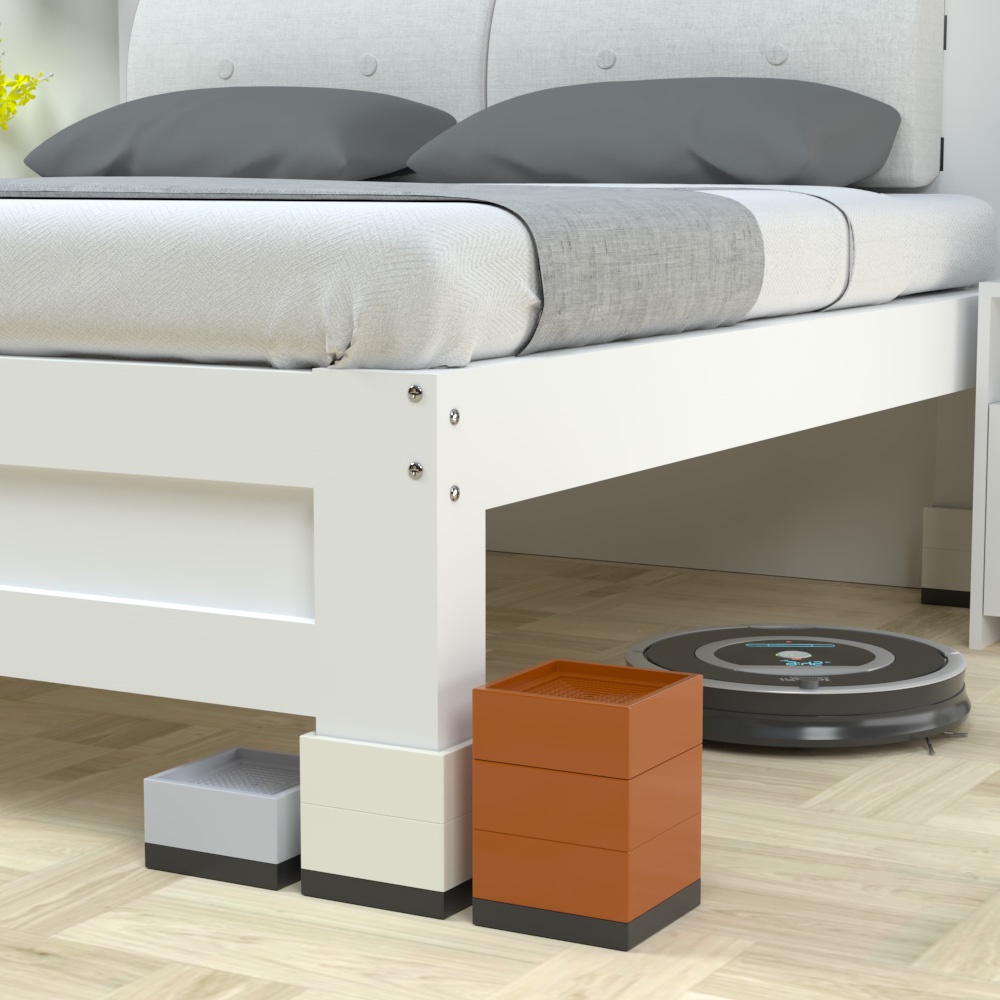 4pcs increase table height adjustable Furniture Legs Sofa Pad Bed Foot ...