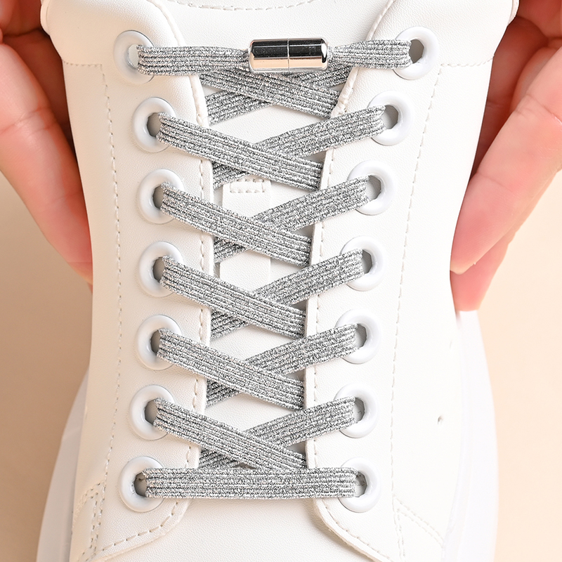 Colorful Elastic No-Tie Shoelace Capsules Fashionable Lazy Shoes ...