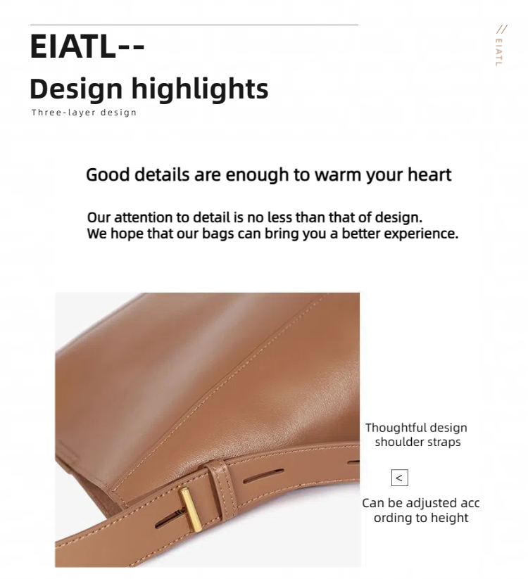 【Shipping from Kuala Lumpur】EIATL new thickened women's leather bag ...