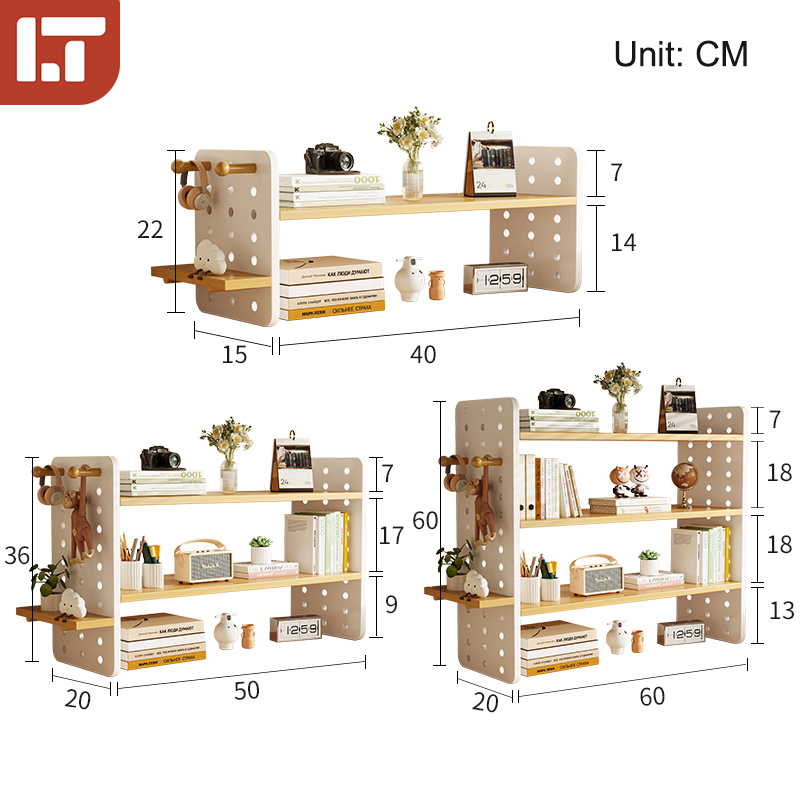 Multi-layer Desk Organizer Tabletop Organiser Book Rack Desktop Rack ...