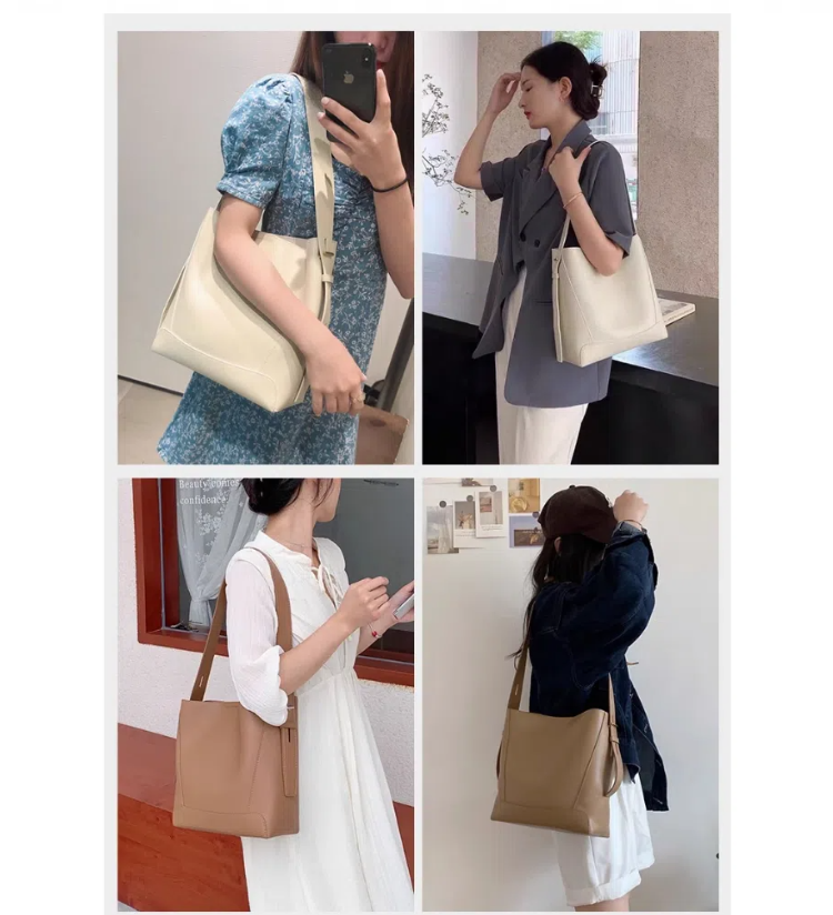 【Shipping from Kuala Lumpur】EIATL new thickened women's leather bag ...
