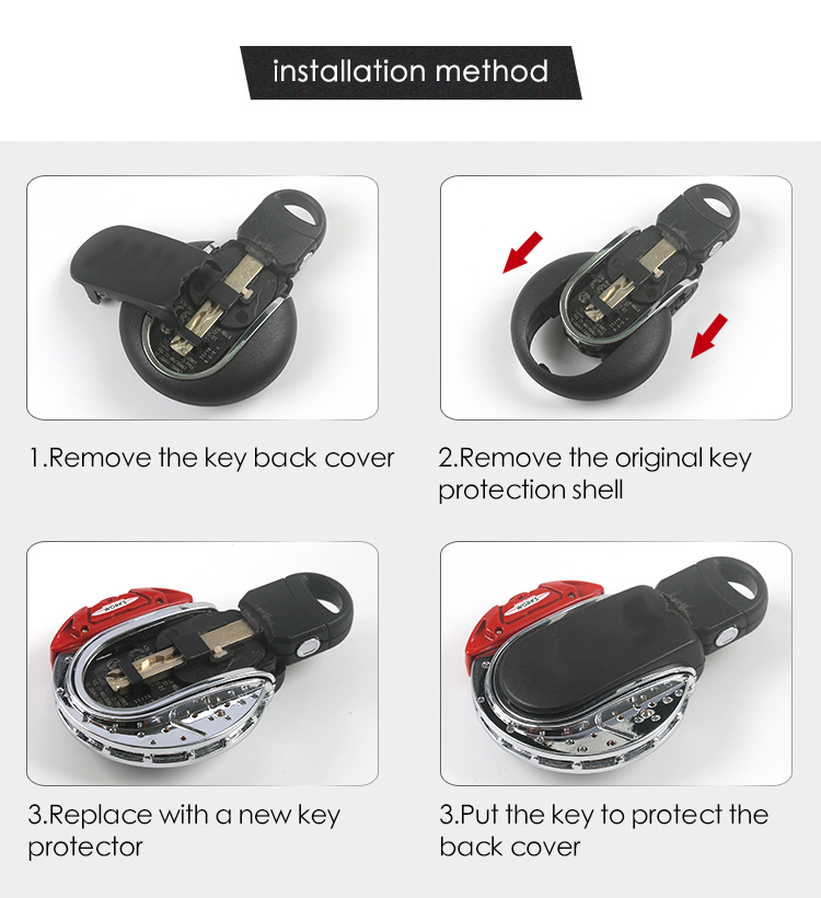 [Ready Stock] Metal Brake Disk Shape Key Fob Shell Cover Fits for MINI ...