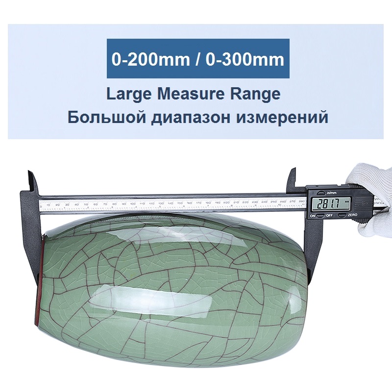 0-200mm/0-300mm High Quality Large Measure Range Digital Caliper Long ...