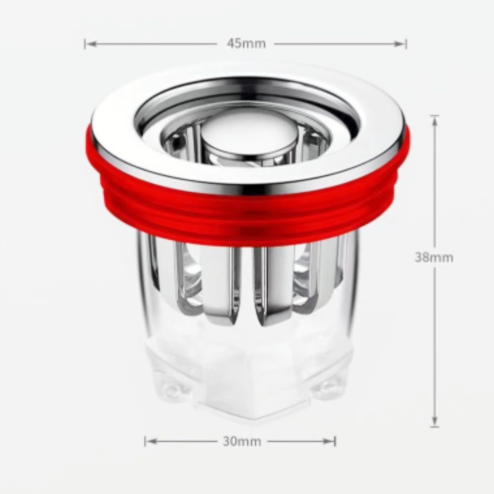 New Silicone Floor Drain Plug: Insect-Proof and Odor-Proof Shower Drain ...