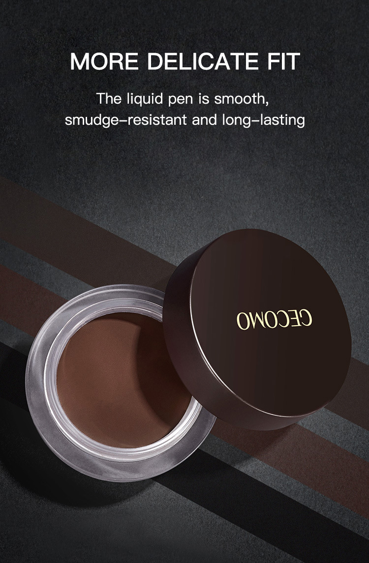 GECOMO Long-Wearing Matte Eyeliner Gel, Waterproof Quick Dry Cream ...