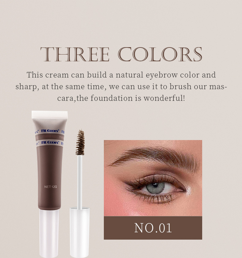 Tube Liquid Eyebrow Dye Eyebrow Cream Mascara Long-Lasting Waterproof ...
