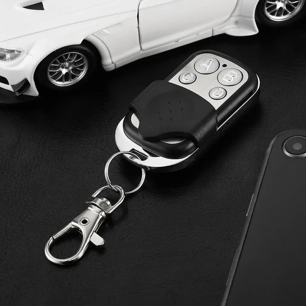 Metal Push Button Remote Control Transmitter ABCD / Lock Unlock 4Button ...