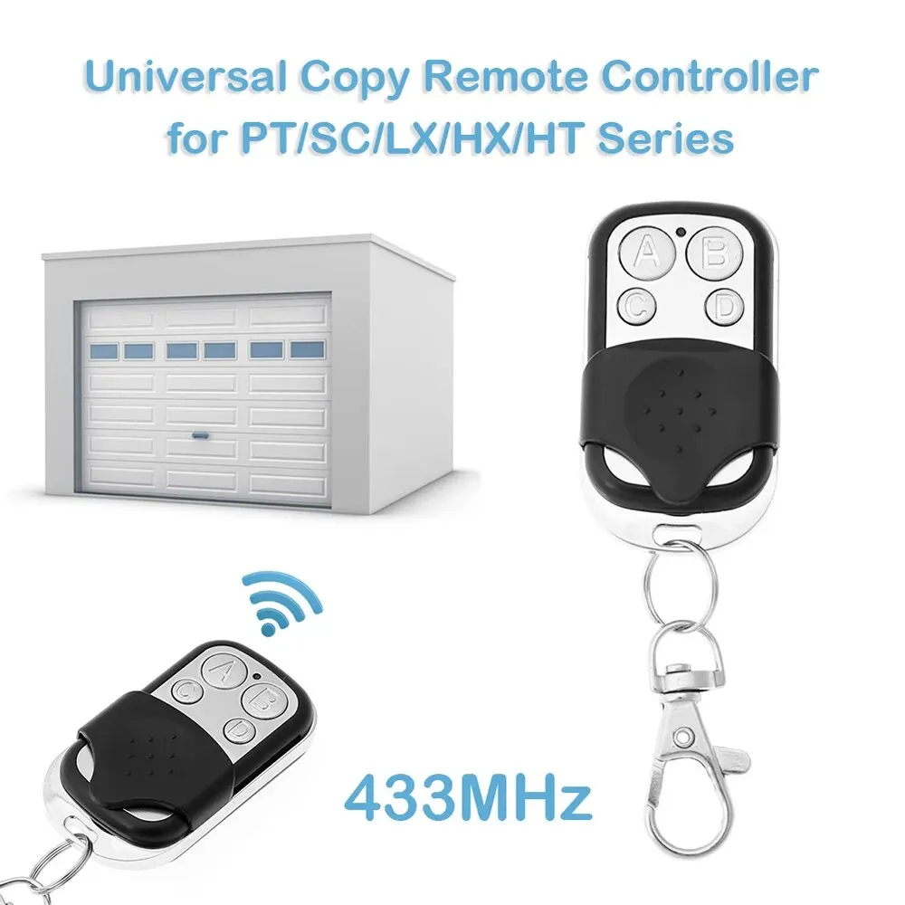 Metal Push Button Remote Control Transmitter ABCD / Lock Unlock 4Button ...