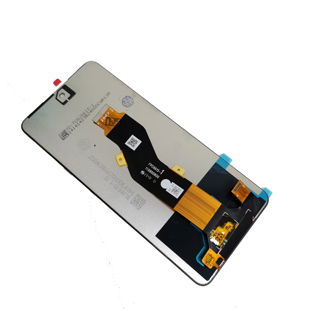 For Tecno Spark 20 KJ5 LCD Spark 20C BG7 LCD Screen Frame Touch Panel Digitizer For Infinix ...