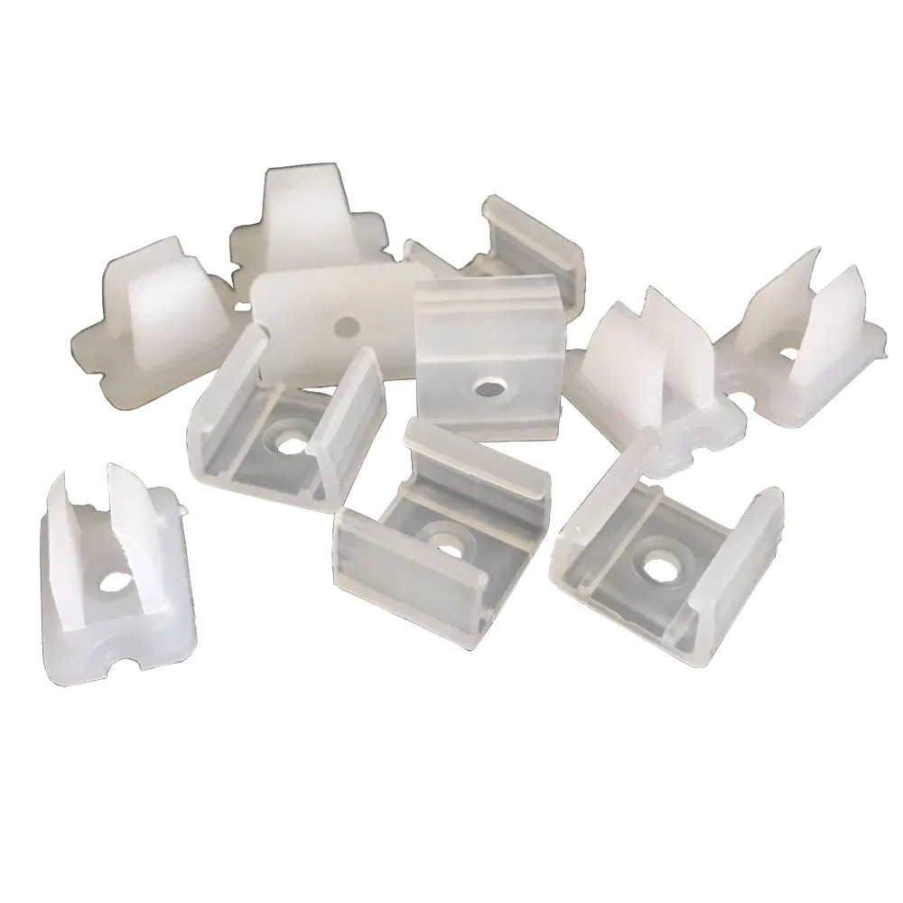High-Pressure Plastic Lamp Strip Clips, 30pcs Non-Shading Card Holder ...