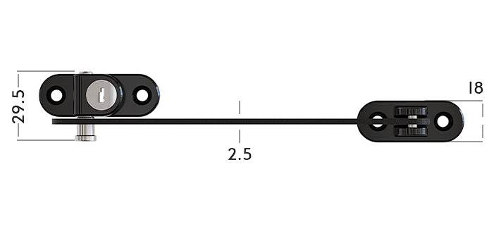 Window Restrictor Latch, Window Wind Hook, Adjustable Window Safety ...
