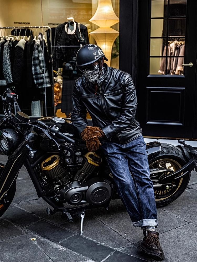 Harley retro synthetic leather half face motorcycle helmet Harley ...