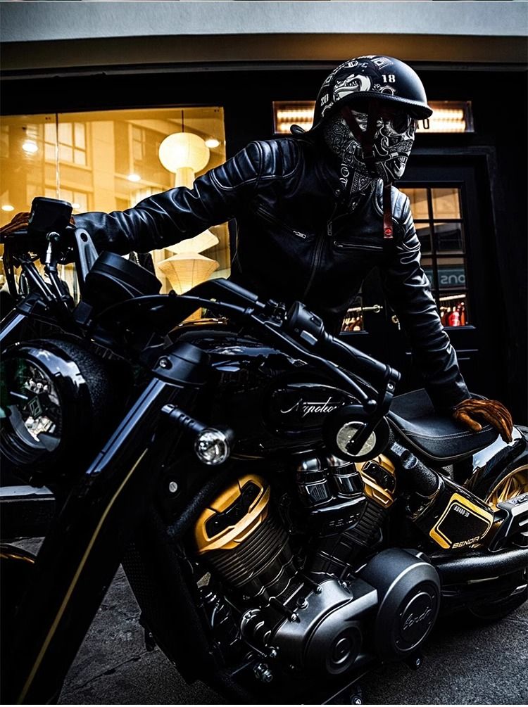 Harley retro synthetic leather half face motorcycle helmet Harley ...
