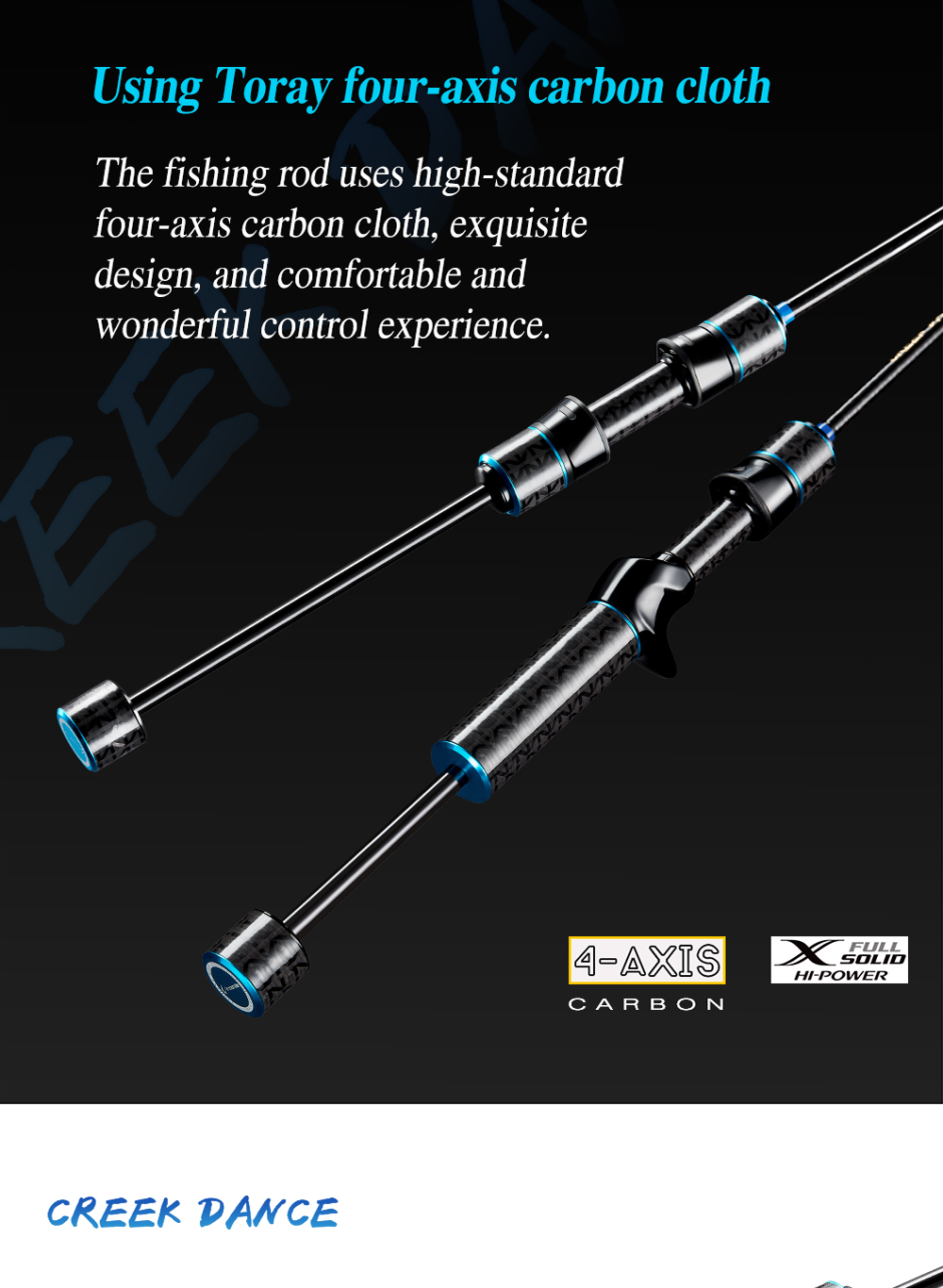 【Far Ocean Tribe】1.53M/1.68M/1.8M 1-7LB light rod ul ultra light ...