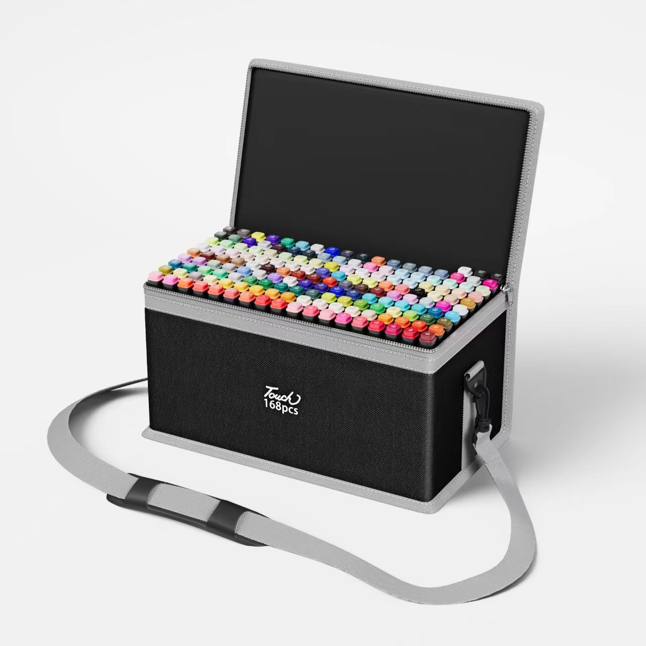 80pcs Touch Colors Graphic Art Twin Tip Marker Pen Set Color Dual Head ...