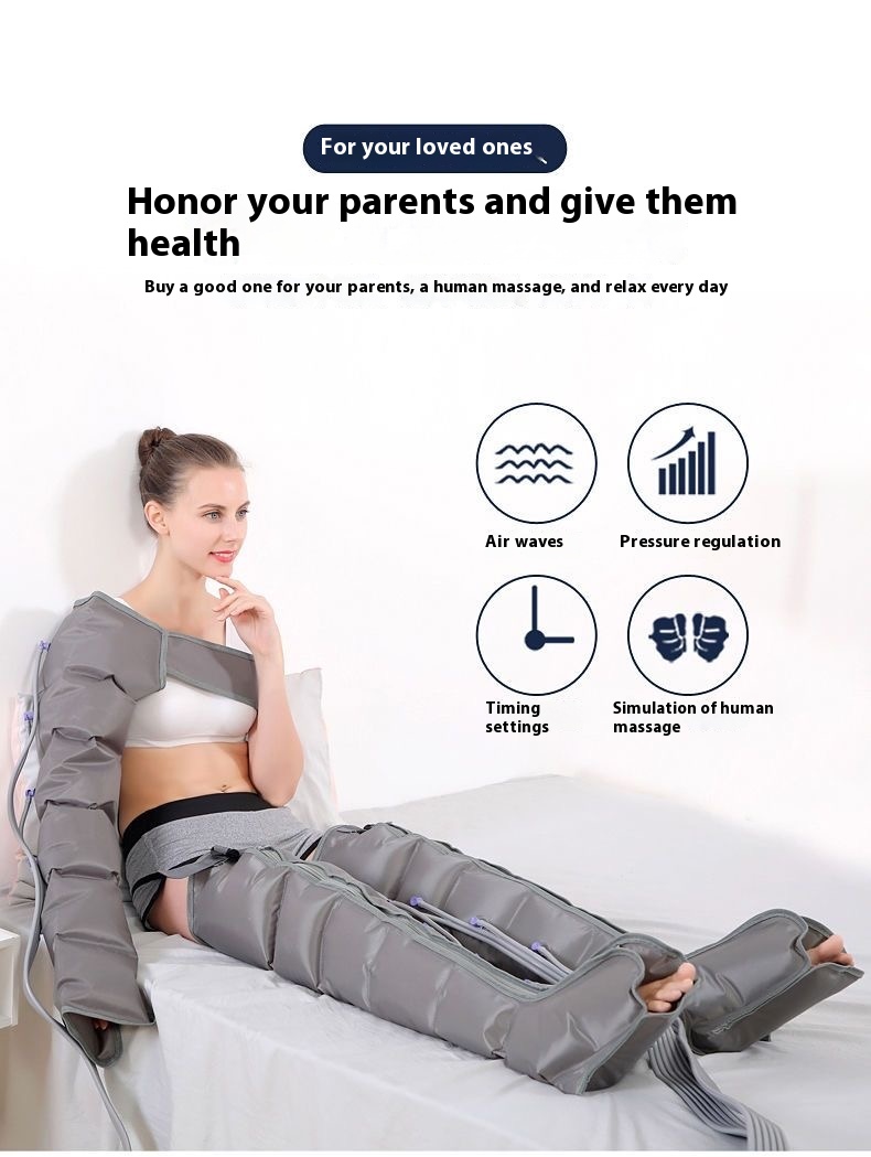 Leg Compression Air Wave Pressure Arm Waist Foot Body Massage ...