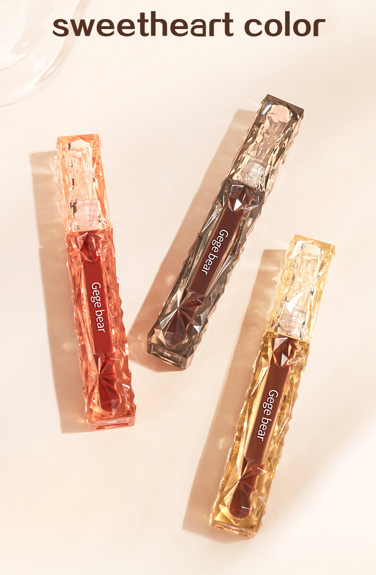 GegeBear Mirror Lip Glaze Lipstick Korean Plumping Glossy Makeup ...