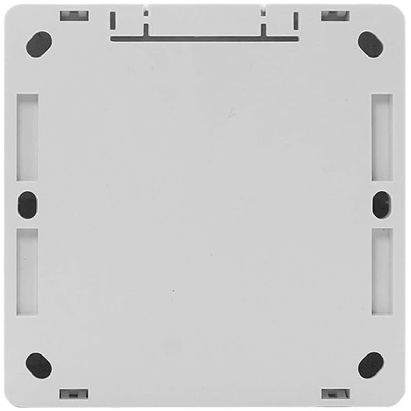 White Color Plastic Door Release Exit Button with Mounted Back Box for ...