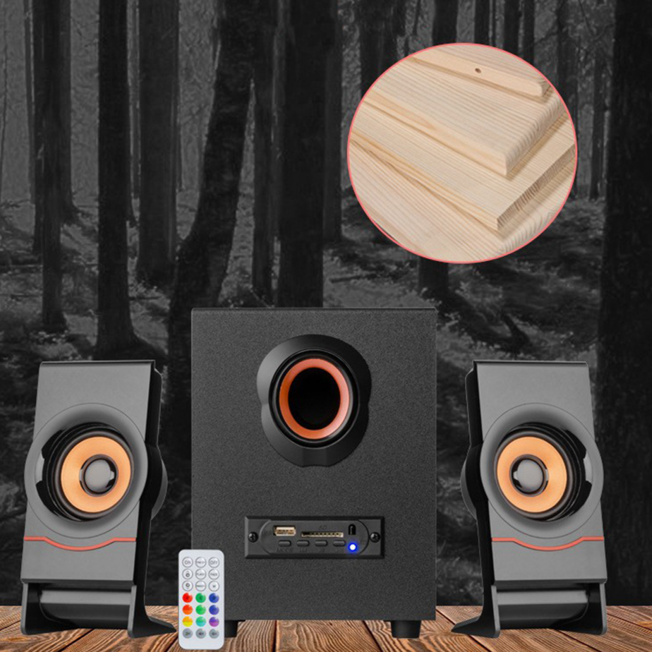 【Ready stock】Bluetooth Stereo Audio Speaker Bass Music Subwoofer for ...