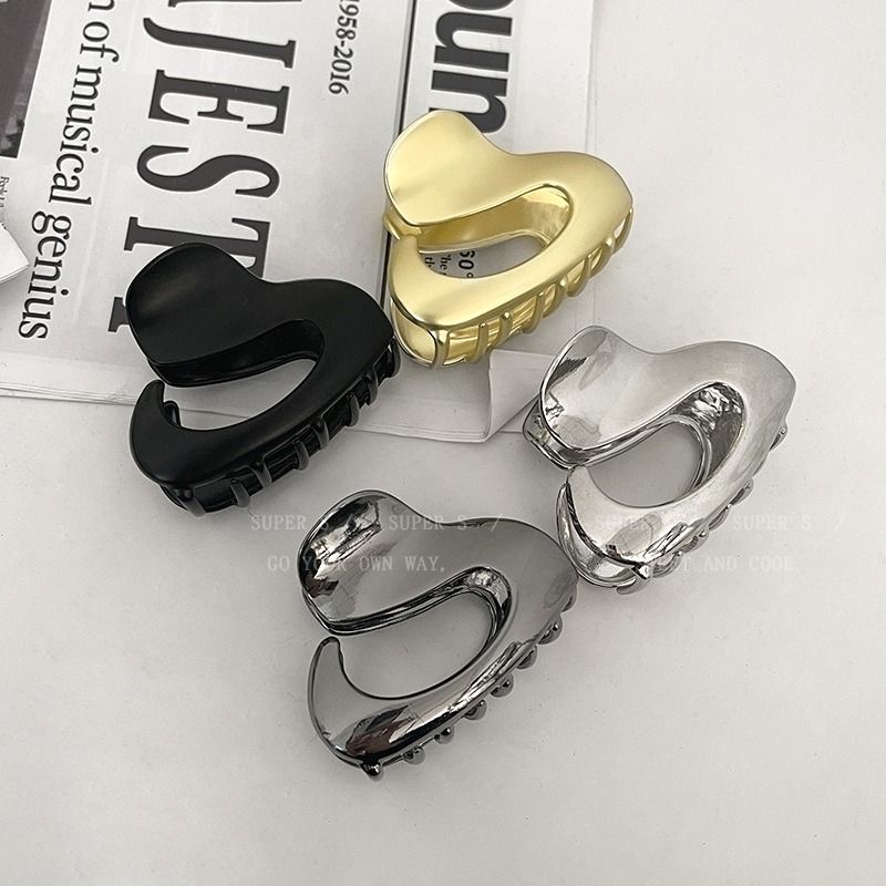 Irregular Metal Grab Clip Medium Female Summer Atmosphere Feel High ...