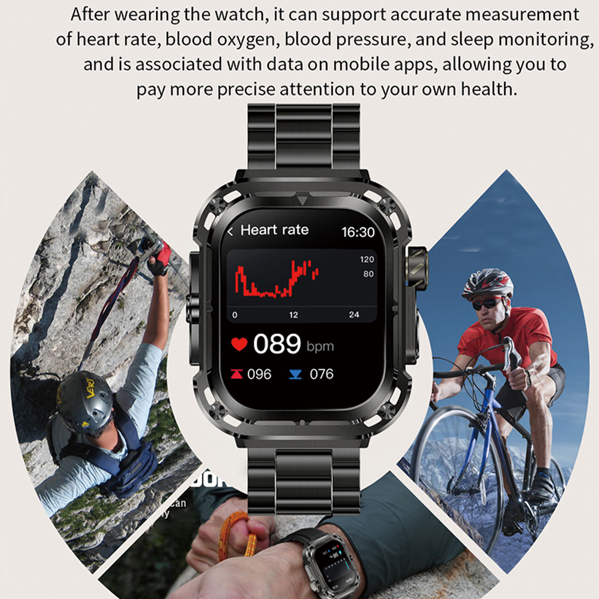Smart Watch Bluetooth Call Ultra Long Standby True Rate NFC Life ...