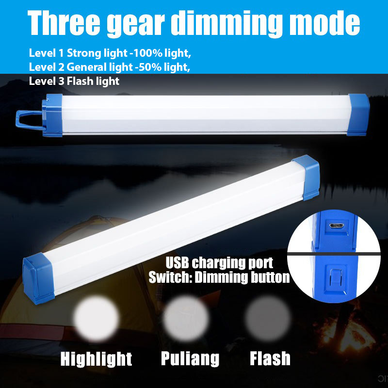 USB Light LED Tube/Magnetic USB Lamp Portable led rechargeable Light outdoor emergency 17/32 ...