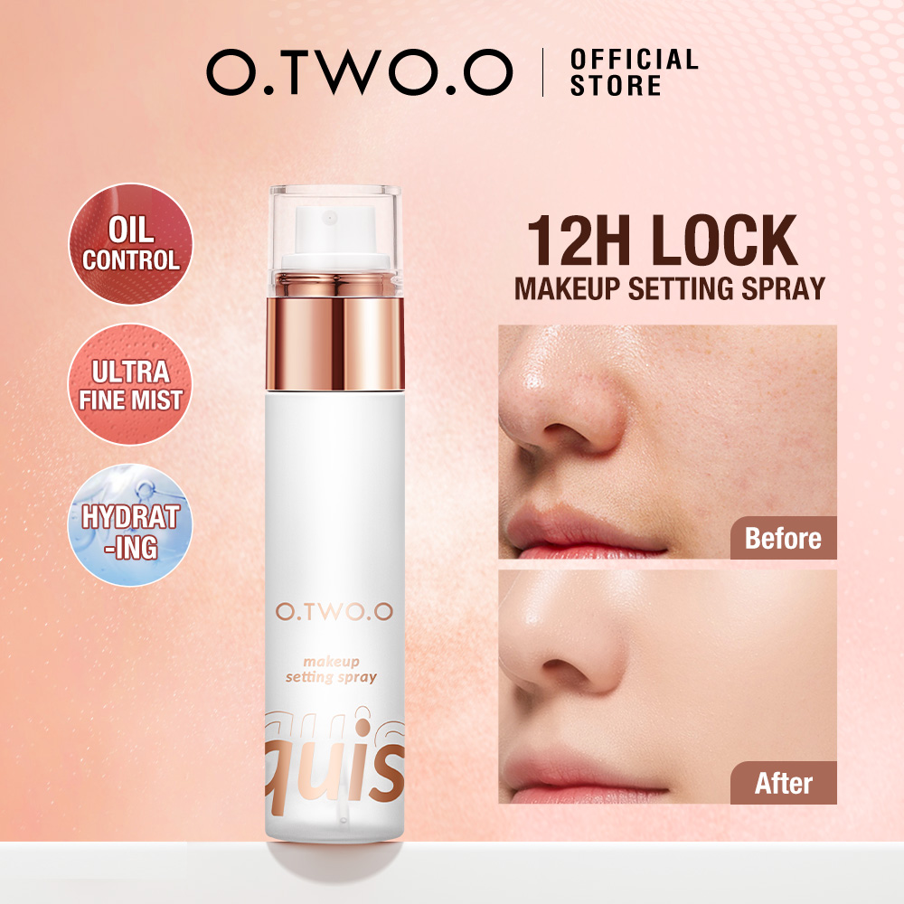O.TWO.O 2pcs Set Primer & Setting Spray Poreless Primer | Shopee Malaysia