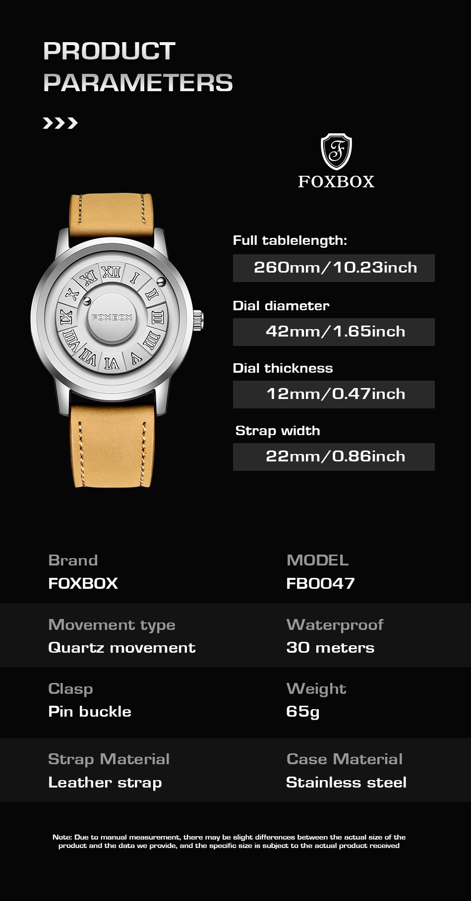 FOXBOX Jam Tangan original Watches Men New Fashion Design Personality ...