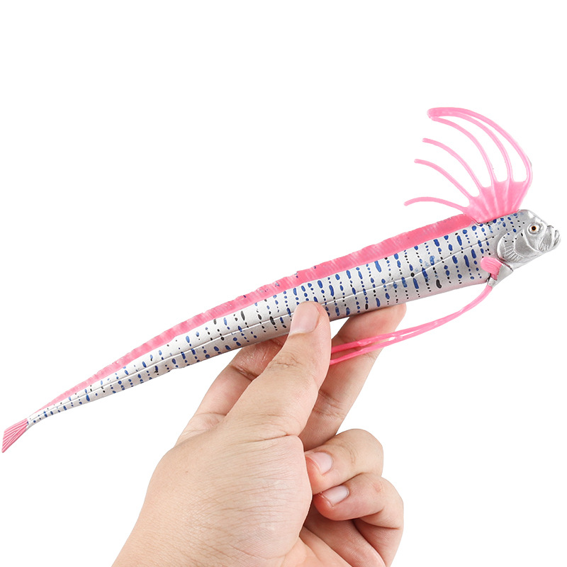 Marine Organisms Oarfish Sea Serpent Earthquake Fish Scientific Model ...