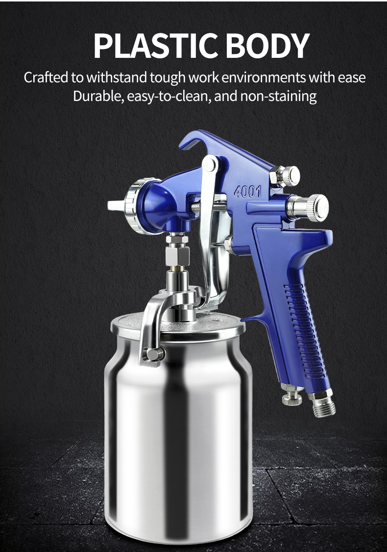 【ZHUITU】2.0MM High Atomization Pneumatic Spray Gun 1000ML Painting ...