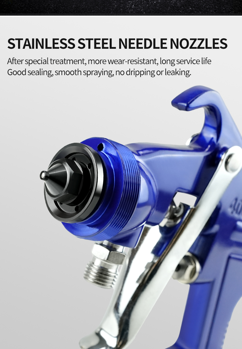 【ZHUITU】2.0MM High Atomization Pneumatic Spray Gun 1000ML Painting ...