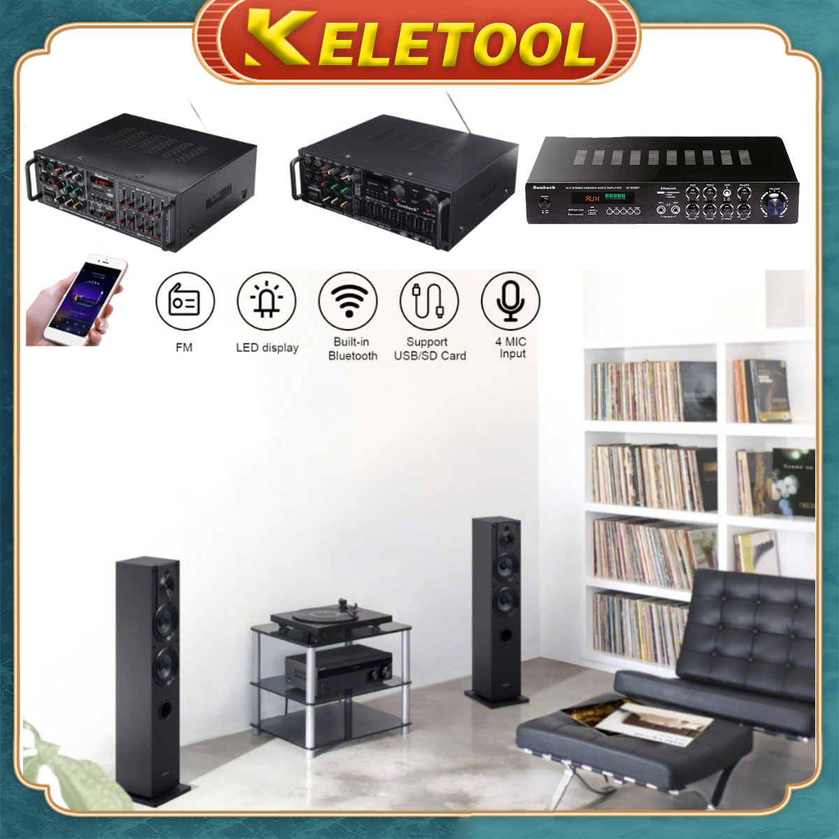 mixer amplifier amplifier bluetooth Audio Power Amplifier power amplifier 326BT 5000W Bluetooth ...
