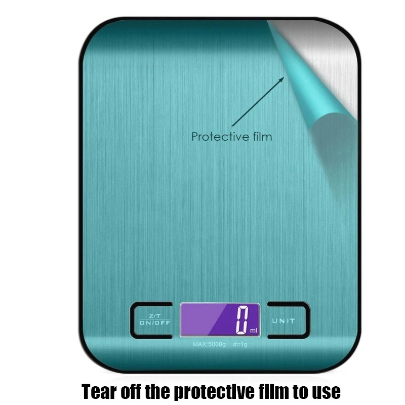 5/10Kg Kitchen Scale Stainless Steel Food Scales Led Electronic Scales ...