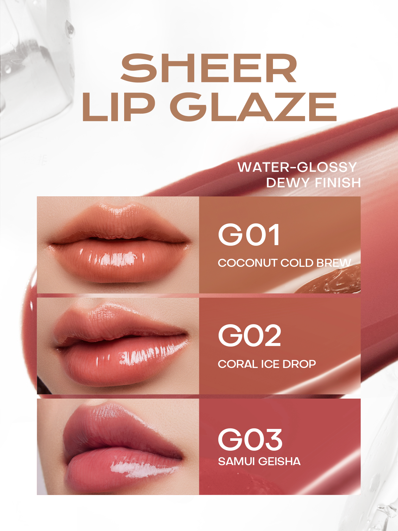Mistine Lip Glaze 蜜丝婷唇釉 Jelly Lip Glaze New Product Lipstick Lip Gloss ...