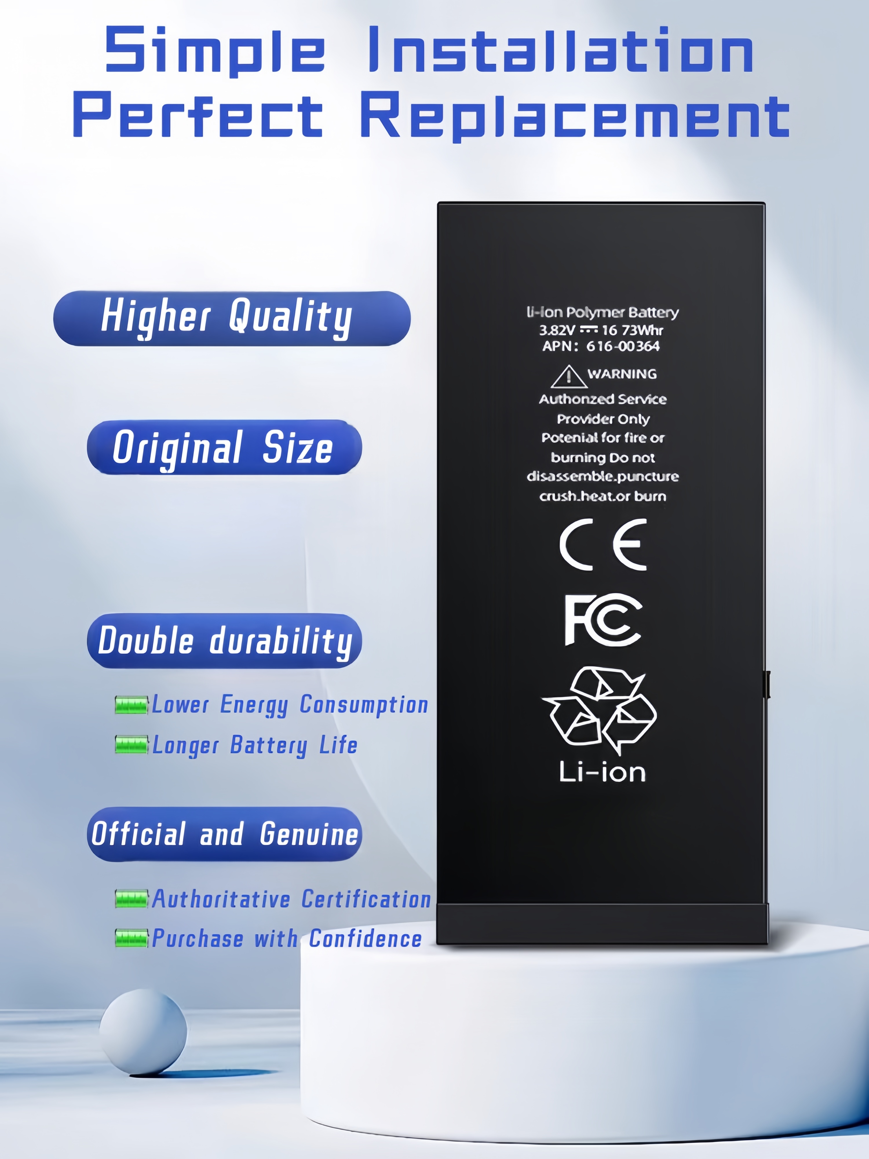 High capacity Phone Battery For IP 12 12mini 12Pro 12Pro Max full range ...