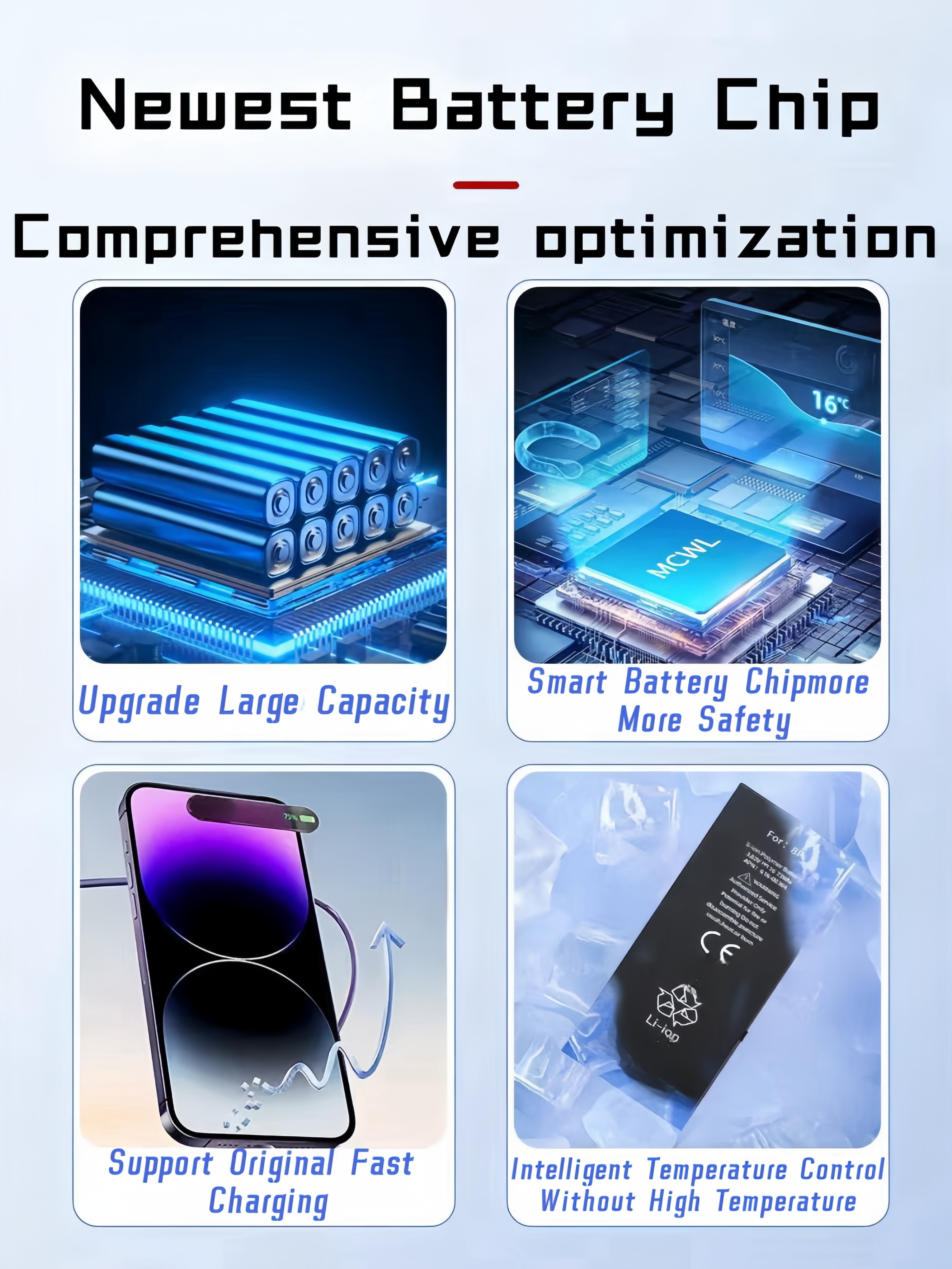 High capacity Phone Battery For IP 7 7Plus full range give away ...